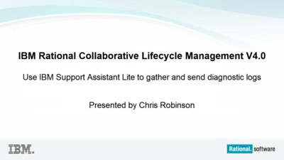 Use IBM Support Assistant Lite to gather and send diagnostic logs - IBM ...