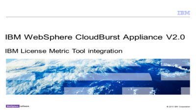 IBM License Metric Tool integration - IBM MediaCenter