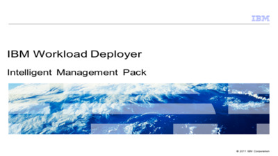 Intelligent Management Pack - IBM MediaCenter
