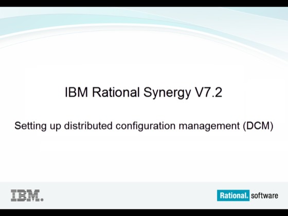 Setting up Distributed Configuration Management - IBM MediaCenter