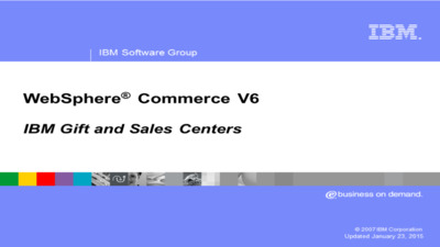 Administration of add-on features - IBM MediaCenter
