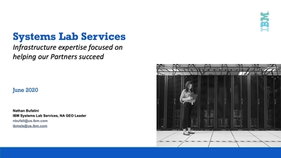 IBM Systems Lab Services helps IBM Business Partners Succeed - IBM ...