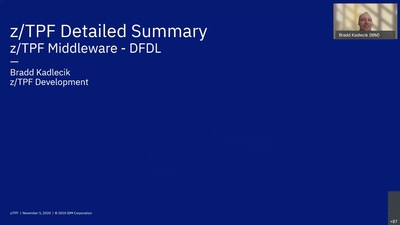 z/TPF Internship: Introduction to DFDL - IBM Mediacenter