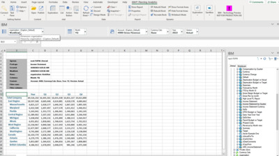 IBM Planning Analytics for Excel - Drag and drop feature - IBM MediaCenter