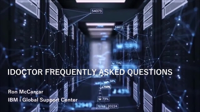 iDoctor Frequenty Asked Questions - IBM MediaCenter
