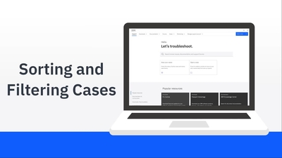 Sorting and Filtering Cases - IBM Mediacenter