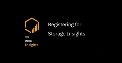 Getting Started with IBM Storage Insights - IBM Mediacenter