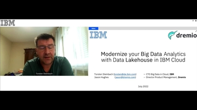 Lakehouse Webinar - Modernize your Big Data Analytics with Data Lakehouse in IBM Cloud - IBM ...
