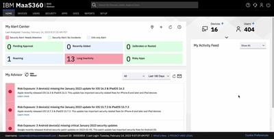 MaaS360 User Risk Management, episode 2: risk incidents - IBM Mediacenter