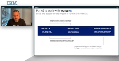 Webinar: How to scale AI workloads taking an open data lakehouse approach - IBM Mediacenter