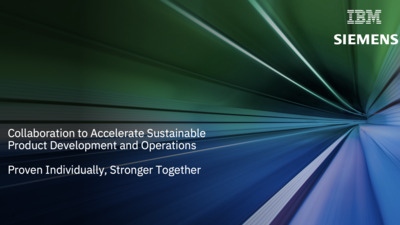 Siemens and IBM collaborate to help companies accelerate product ...