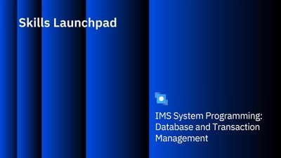Unit 9, Section 1: IMS Data Sharing - IBM Mediacenter