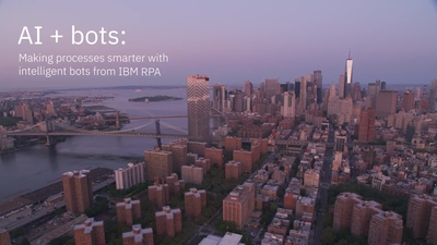 IBM 机器人流程自动化 (RPA) 人工智能 (AI) - IBM MediaCenter