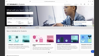IBM SkillsBuild overview for students - IBM Mediacenter