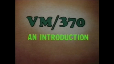 VM 370: An Introduction - IBM Mediacenter