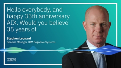 Celebrating constant innovation on the AIX platform on its 35th ...