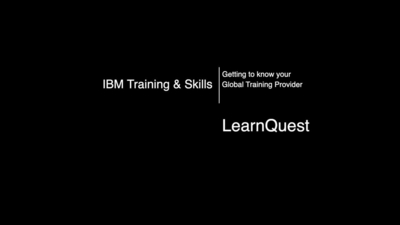 Interview with our Global Training Provider LearnQuest - IBM Mediacenter