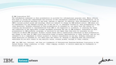 Upgraded generation in Rational Programming Patterns 9.6.1 - IBM ...