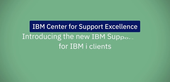 Introducing the new IBM Support Site for IBM i clients - IBM MediaCenter