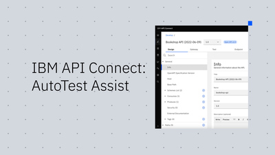 IBM API Connect: AutoTest Assist - IBM Mediacenter
