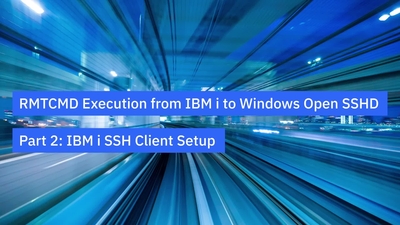 Remote Command Execution from IBM i to Microsoft Windows Open SSHD ...