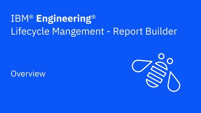Report Builder Overview - IBM Mediacenter
