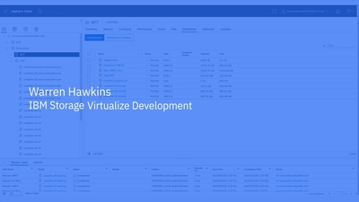 Managing datastores provisioned in IBM FlashSystem from the vSphere ...