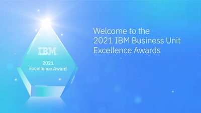 2021 IBM Business Unit Excellence Award Winners - IBM Mediacenter