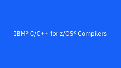 IBM C/C++ for z/OS Overview - IBM Mediacenter