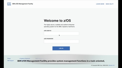 z/OSMF Workflows Tutorial - Discover z/OS Features & Manipulate Data ...
