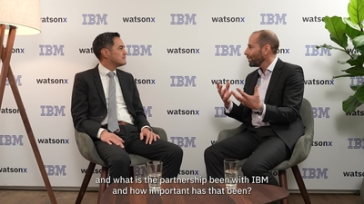 IBM at World Economic Forum, with Jonathan Wright and Tim Stekkinger ...
