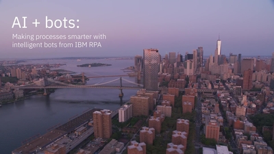 Inteligencia artificial (IA) de IBM Robotic Process Automation (RPA) - IBM Mediacenter