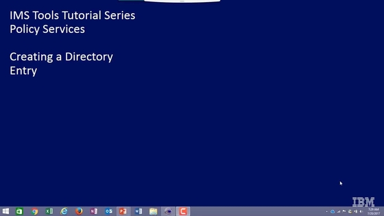 IMS Tools: Defining users who can receive exception notification messages - IBM MediaCenter