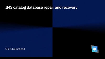 Part 1: Introduction to recovery and repair of the IMS catalog - IBM ...