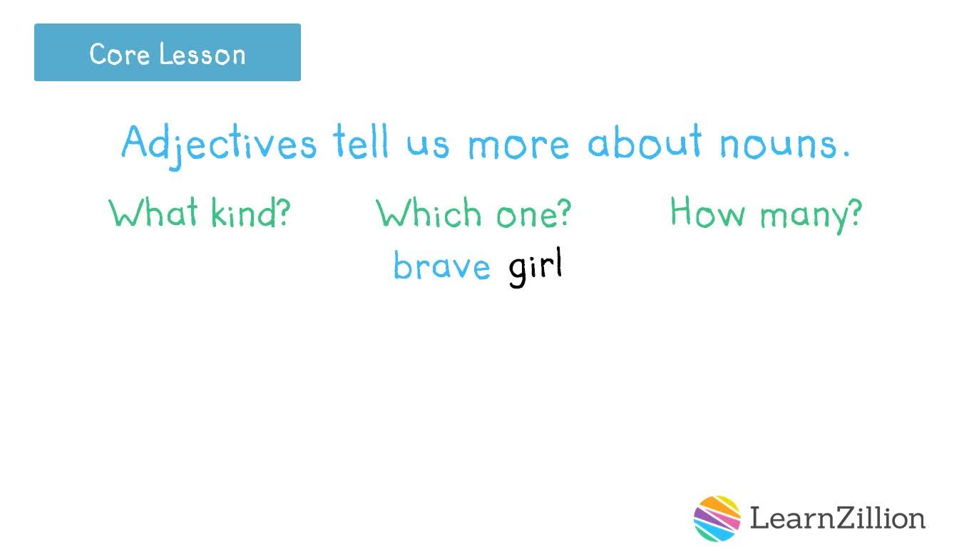 Understanding Adjectives | English