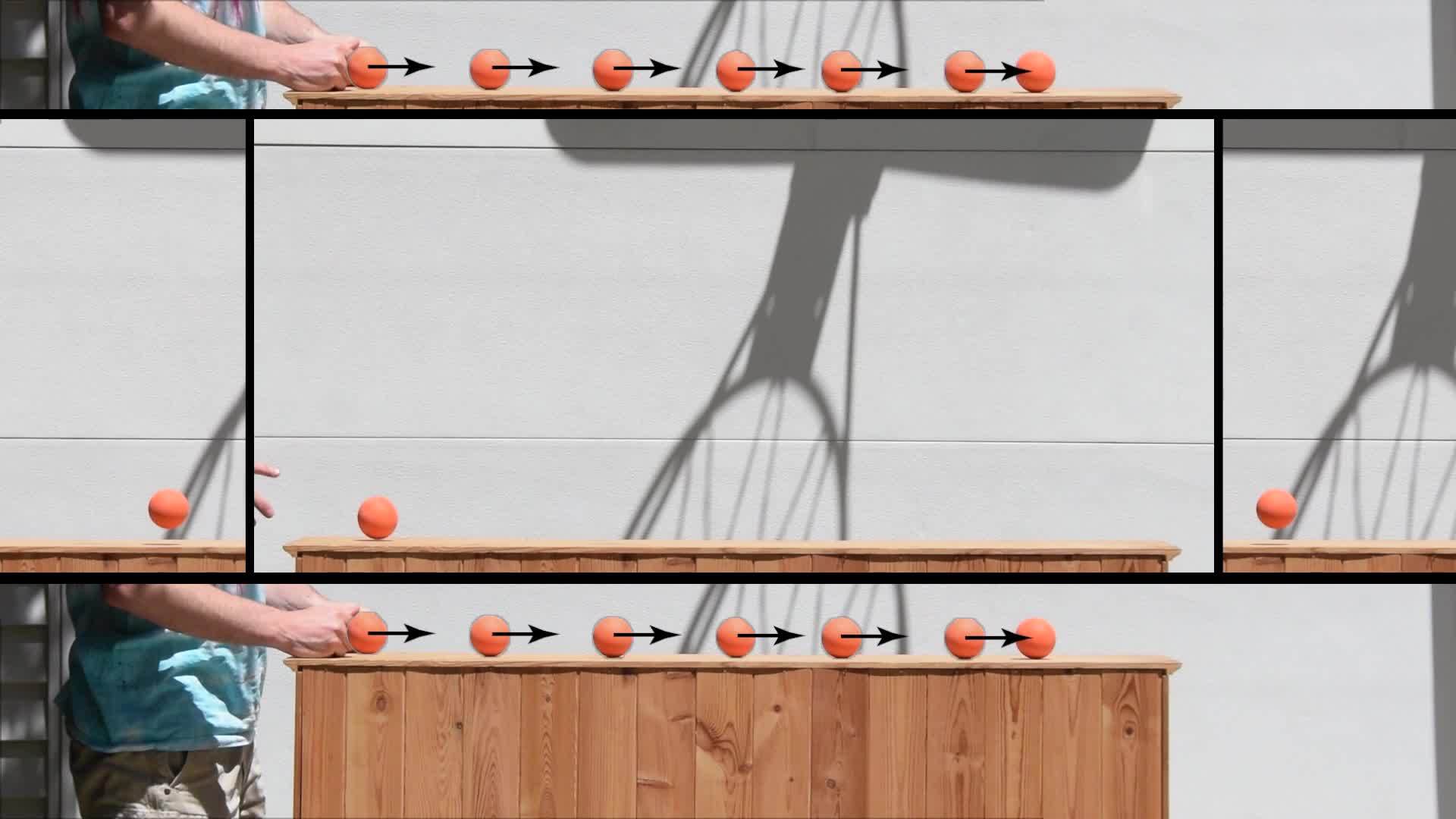 projectile demonstration