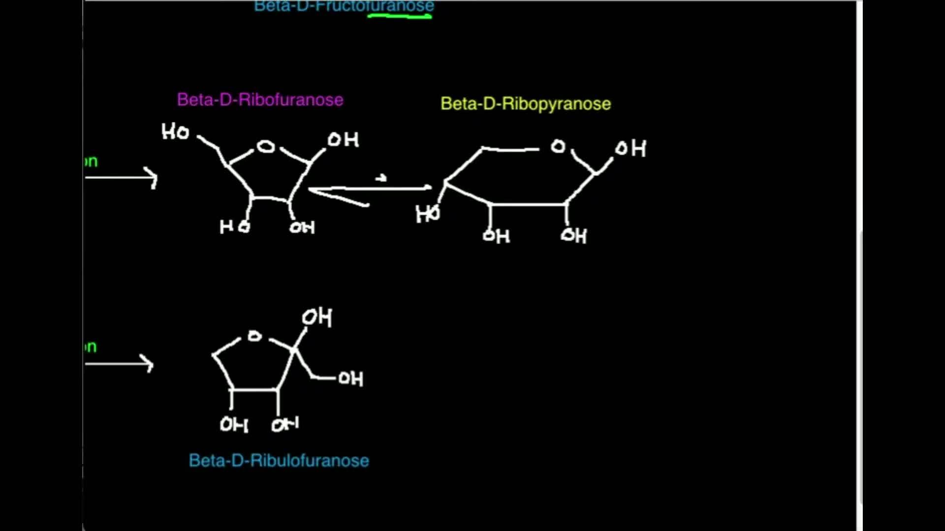 ketopentose structure