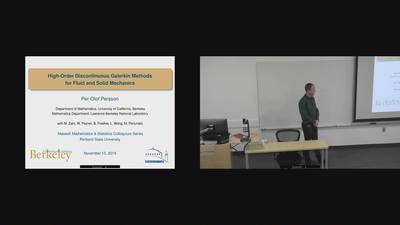 2019 Nov 15, Per-Olof Persson, University of California - Berkeley ...