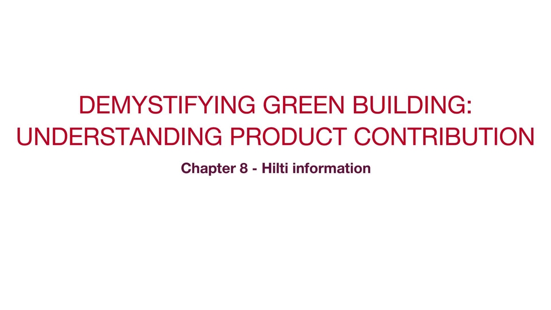 Hilti Information - Hilti USA