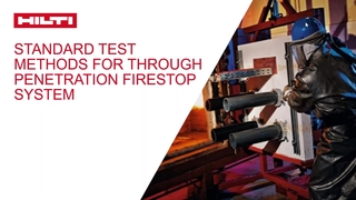Standard Test Methods for Through Penetration Firestop System ...
