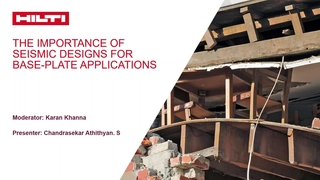 The importance of Seismic Designs for Base Plate Applications ...