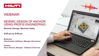 Profis Engineering 301: Seismic Design of Anchor using Profis ...