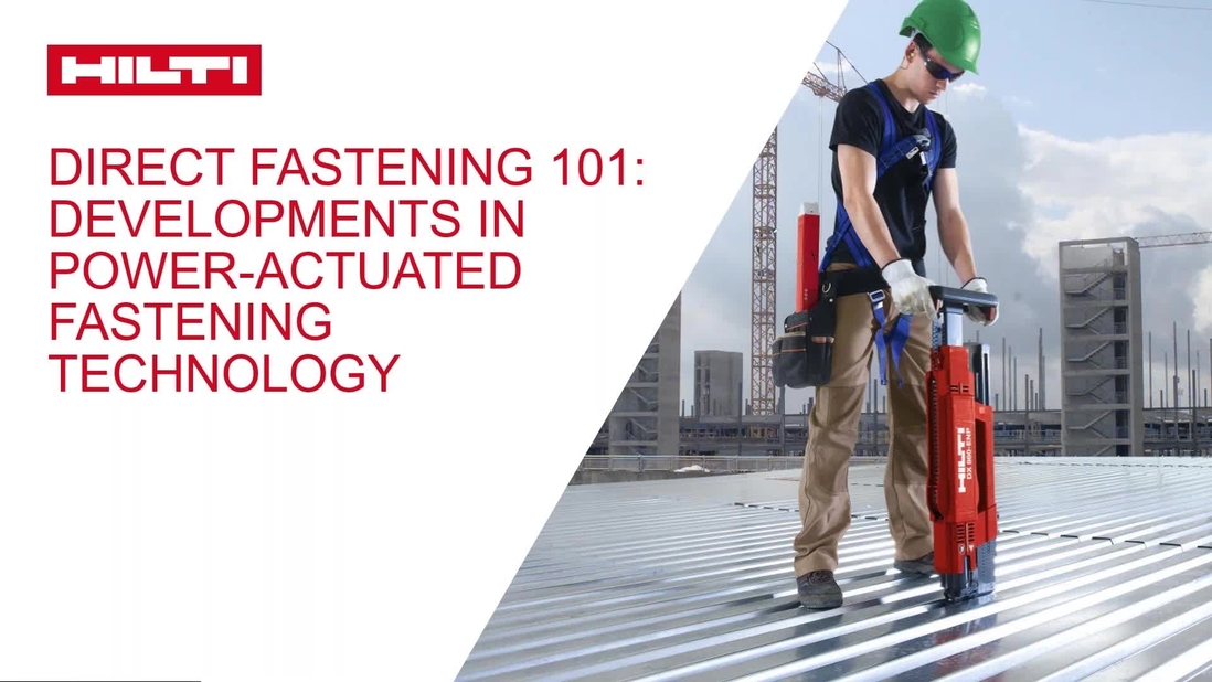 Developments in Power Actuated Fastening Technology (DX101)- O...
