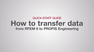 PROFIS Engineering: RFEM 6 tietojen tuominen (en) - seo.title....