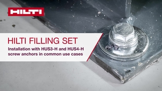 HOW TO: Filling set with HUS screws. - Engineering Centre