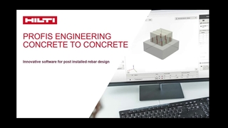 PROFIS Engineering Concrete-to-Concrete Module for Post-Instal...