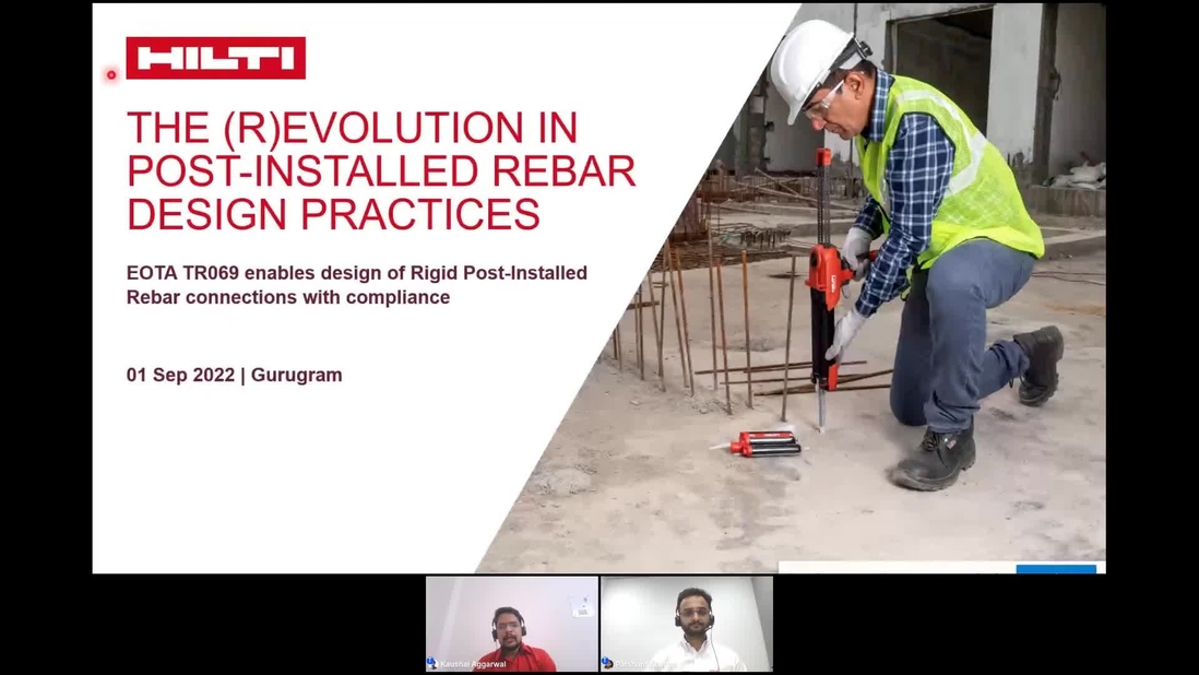 The (R)Evolution in Post Installed Rebar Design Standards & Pr...