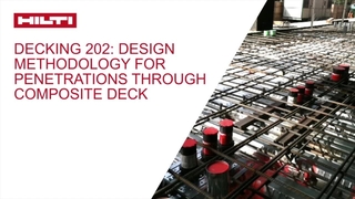 Design Methodology For Penetrations Through Composite Deck (DC...