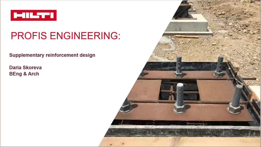 PROFIS Engineering - Supplementary reinforcement - Engineering...