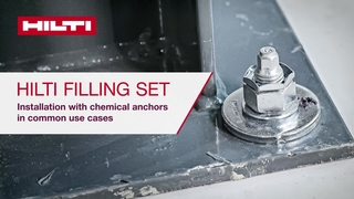 HOW TO: Filling set with chemical anchors - Engineering Centre